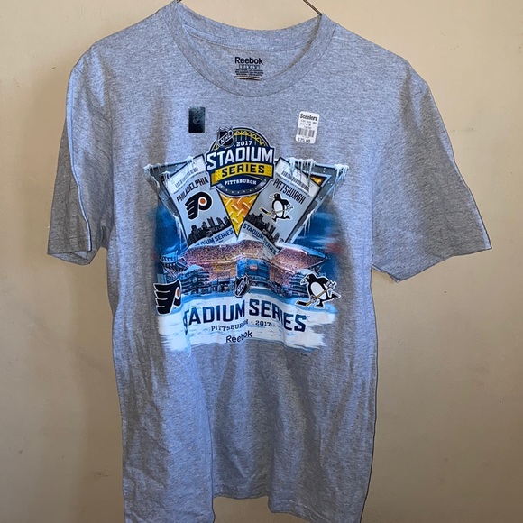 Reebok | Shirts | Reebok Nhl Stadium Series 27 Tee New 5 For 25 Sale ...